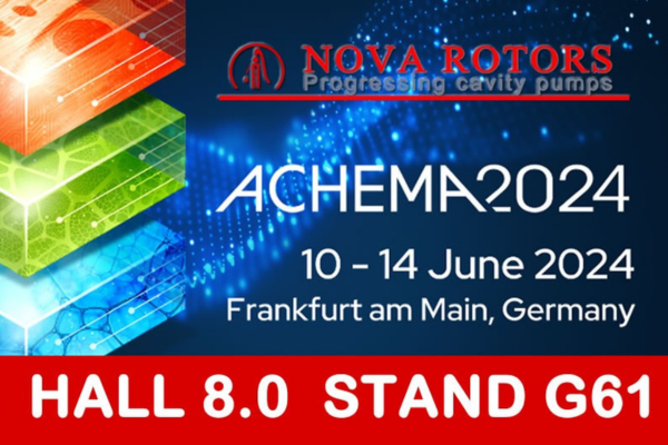 ACHEMA 2024 Fair - FRANKFURT | Nova Rotors Srl
